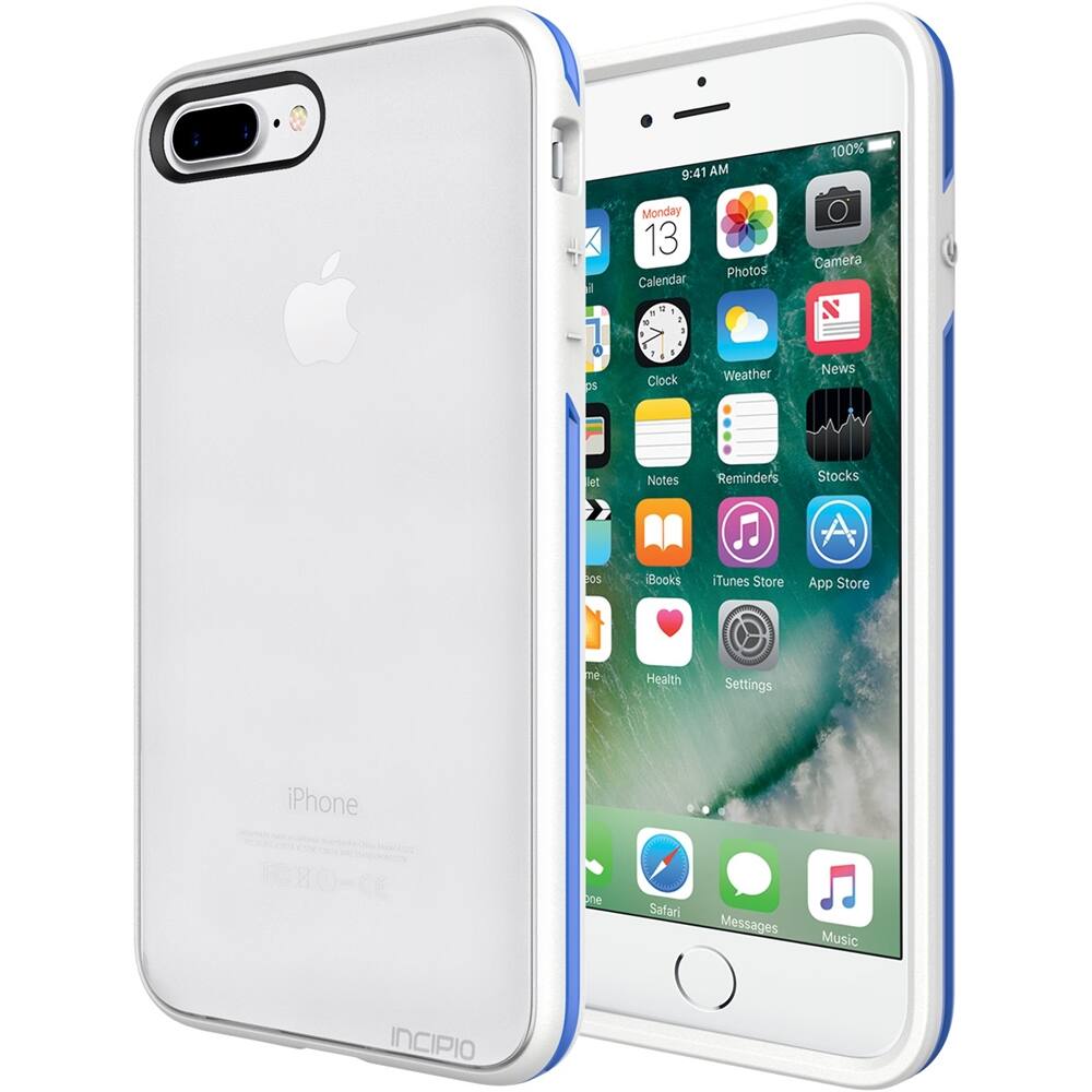 Best Buy: Incipio PERFORMANCE Slim Case for Apple® iPhone® 7 Plus Blue ...