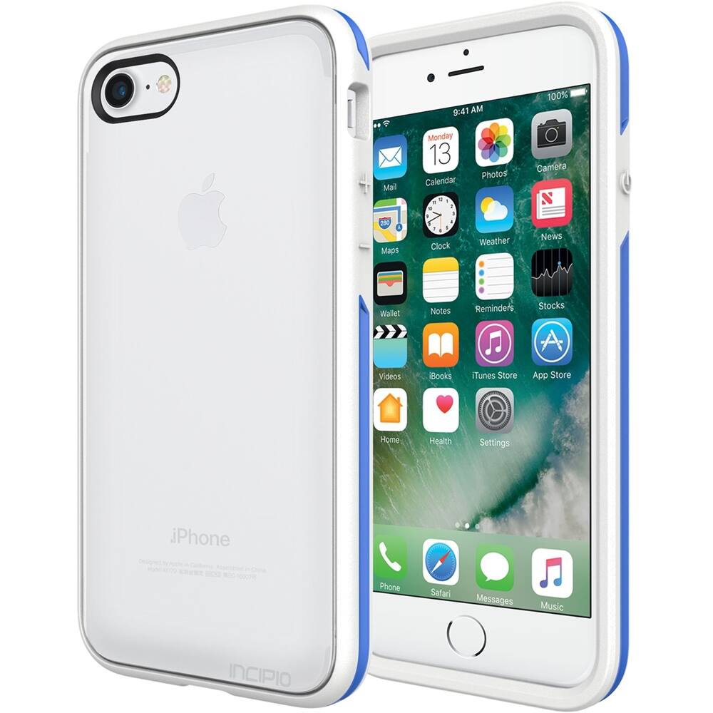 Best Buy: Incipio PERFORMANCE Slim Case for Apple® iPhone® 7 Blue/Frost ...