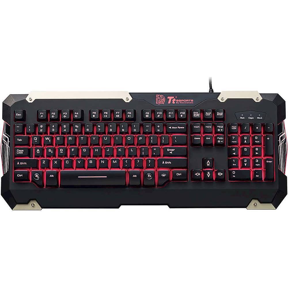 Best Buy: Tt eSPORTS COMMANDER Wired Gaming Bundle with Red Back ...