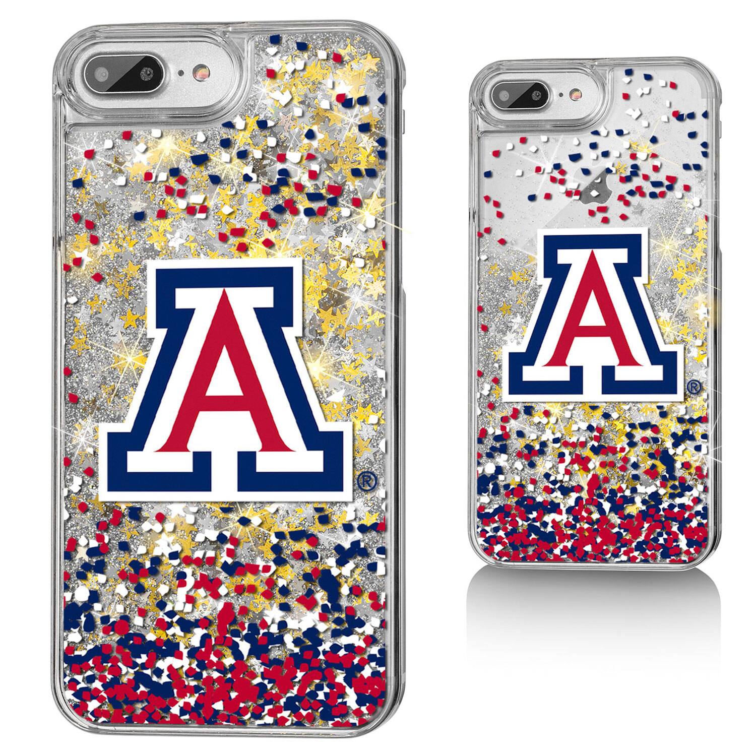 Keyscaper NCAA Arizona Wildcats iPhone Glitter Confetti Design Case 14 ...