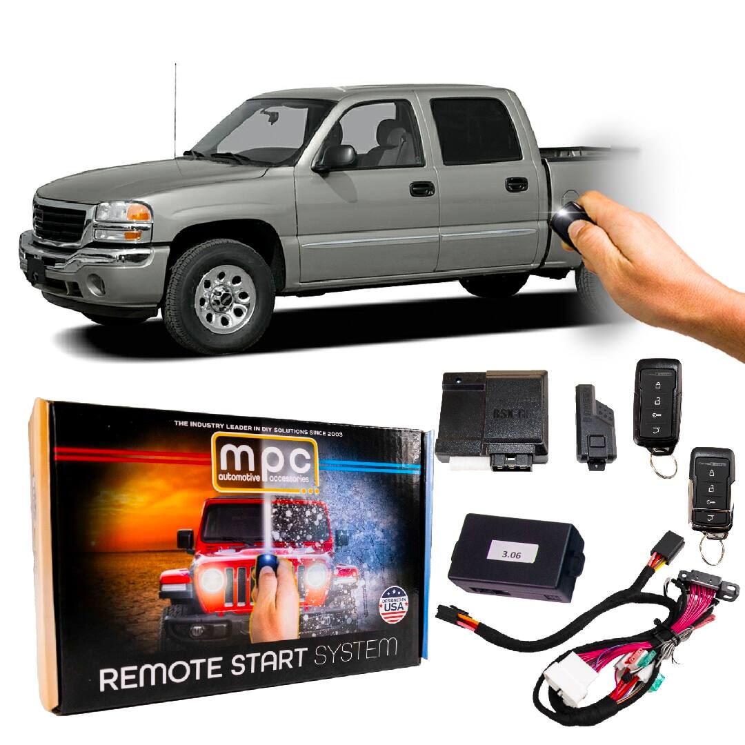 MPC Remote Start Keyless Entry Kit For 2005 2006 GMC Sierra 1500 HD ...