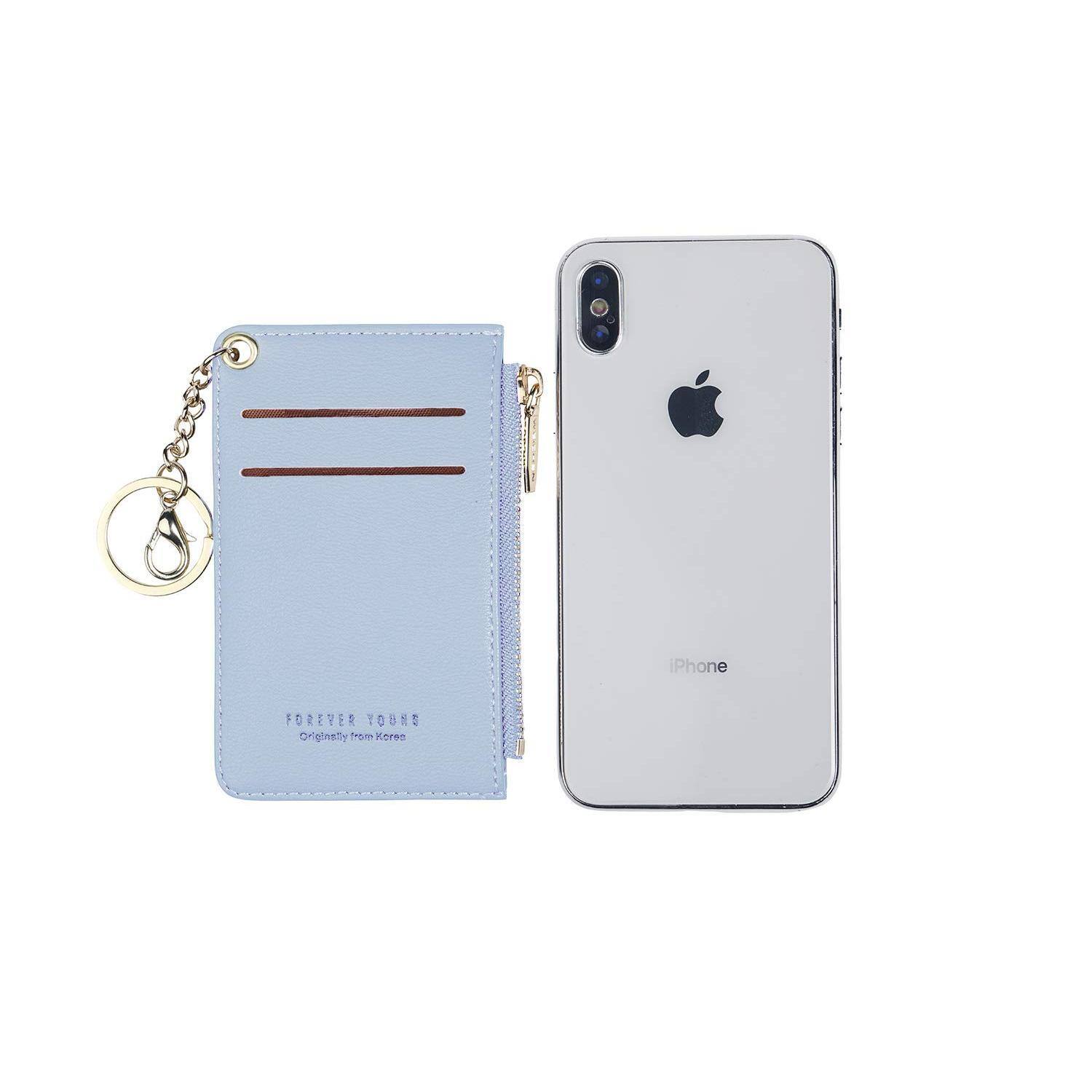 Jadie Link Small Wallets Women Slim Leather Card Case Holder Wallet ...