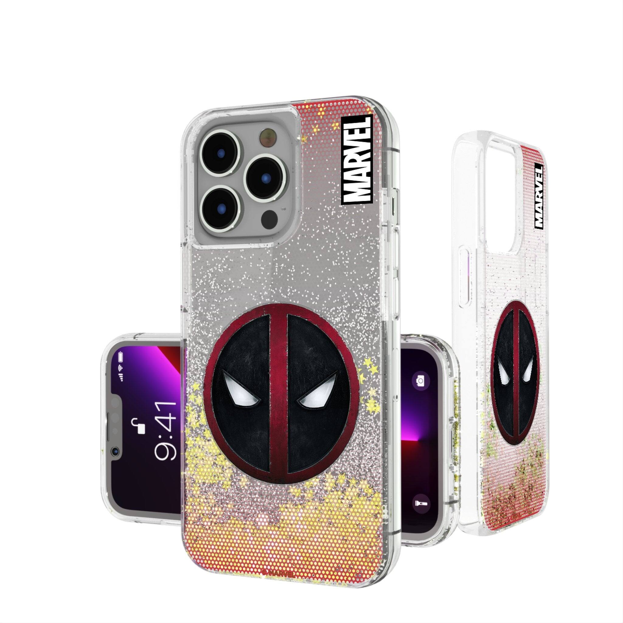 Keyscaper Marvel Grid Glitter Phone Case Apple iPhone 15 Pro Max ...