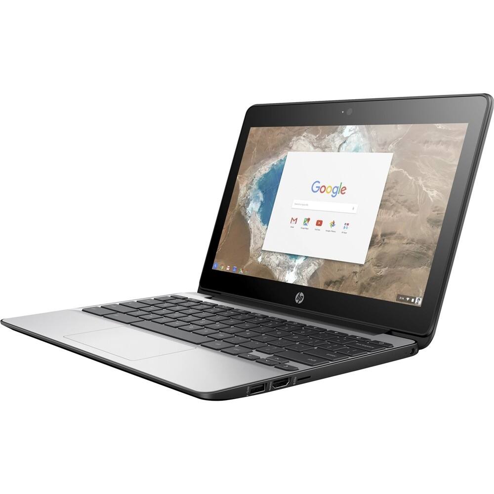 Best Buy: HP 11.6" Touch-Screen Chromebook Intel Celeron 4GB Memory ...