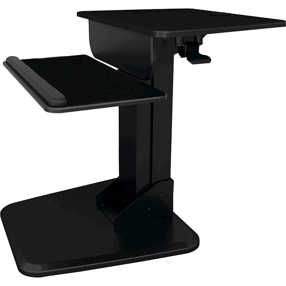 Best Buy: Atdec Sit-to-Stand Freestanding Display Stand Black A-STSFB