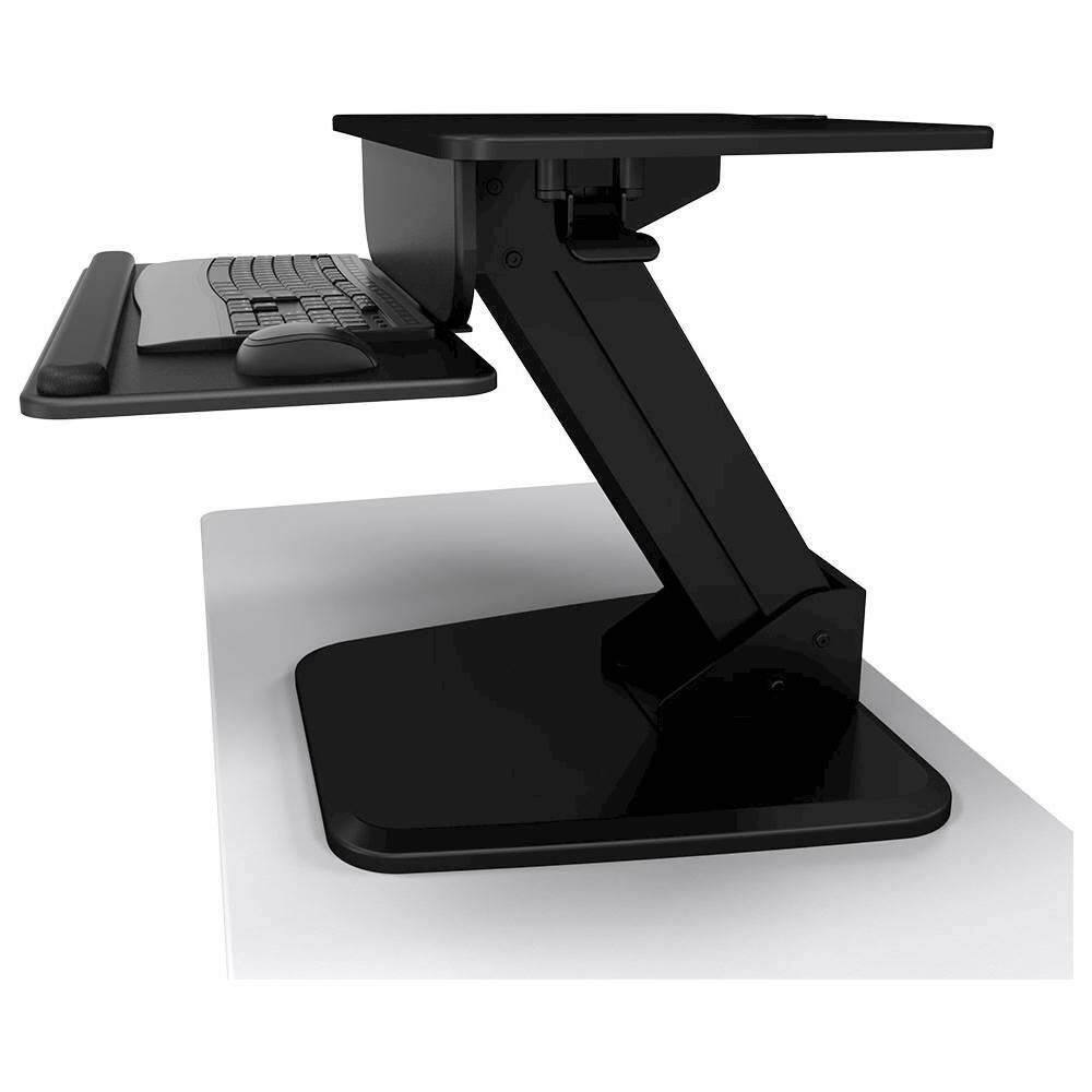 Best Buy: Atdec Sit-to-Stand Freestanding Display Stand Black A-STSFB