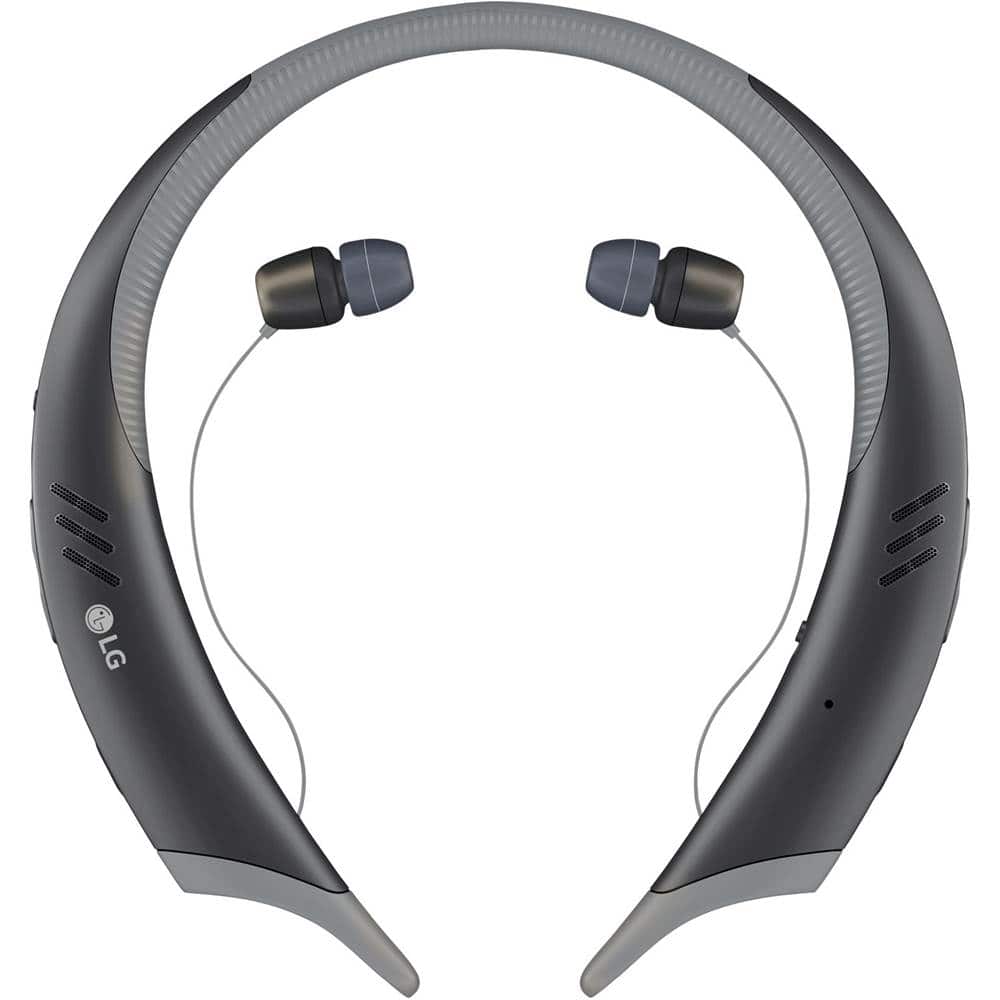 Best Buy: LG TONE Active+ Wireless In-Ear Headphones Gray/Black 60-6039 ...