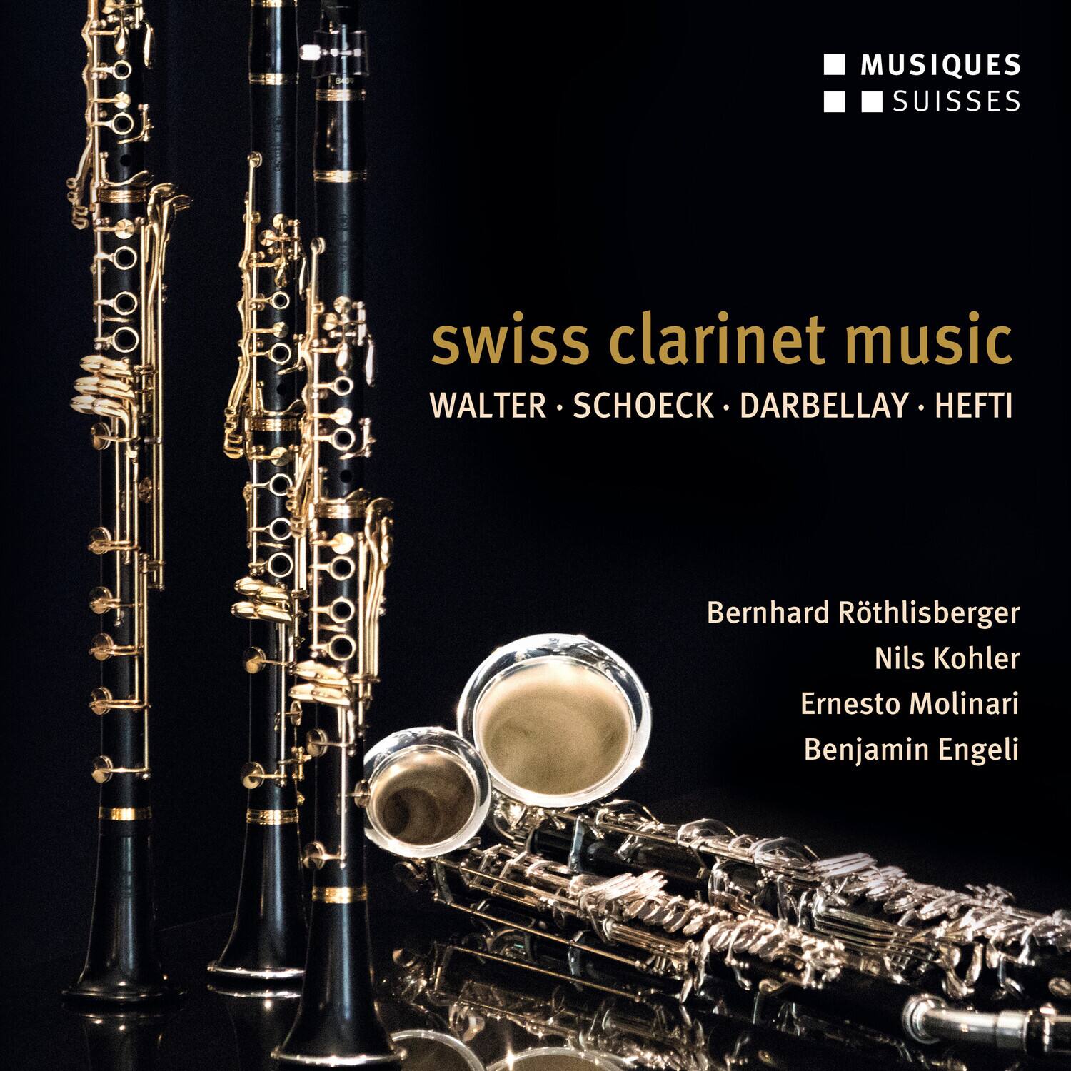 Rothlisberger Kohler Molinari Engeli Swiss Clarinet Music COMPACT DISCS ...