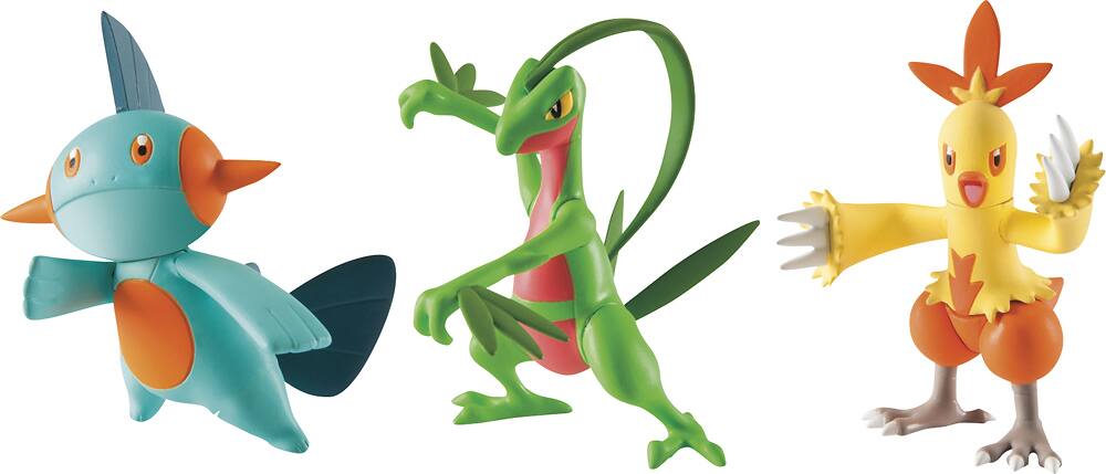Customer Reviews: Pokémon 3-inch Action Pose Figure (3-Pack) Styles May ...