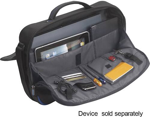 Best Buy: Solo New York Tech Carrying Case (Messenger) for 16" Notebook ...