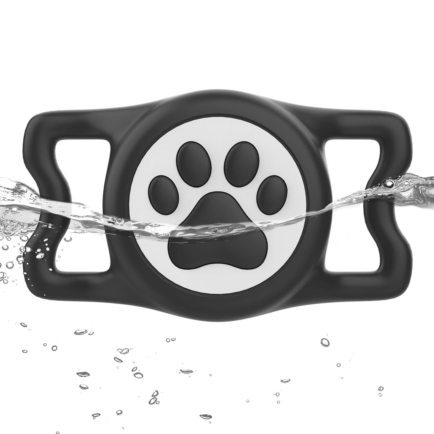 Paradigms Interiors Ip68 Waterpoof Dog Airtag Holder Stretchy Silicone ...