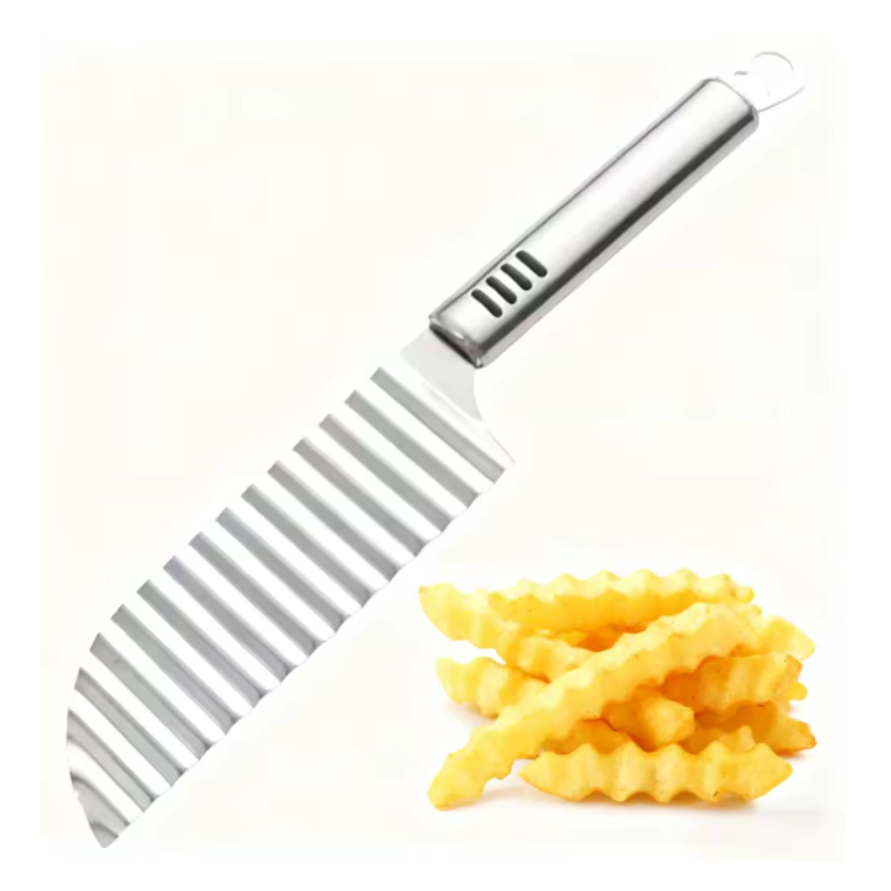 Kitcheniva Stainless Steel Wavy Crinkle Cutter Knife M0219 - Best Buy
