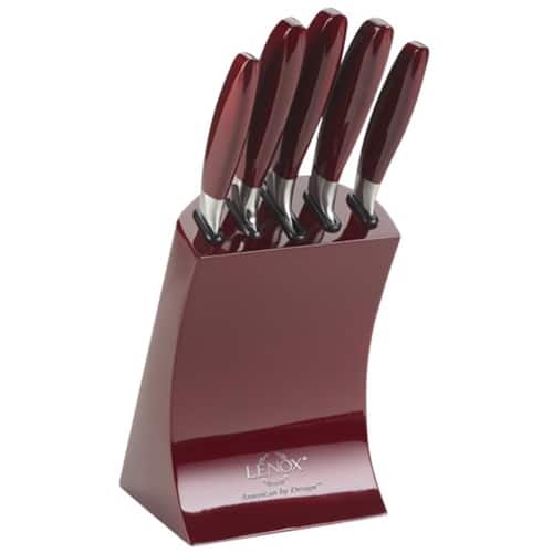 Best Buy: Lenox Profile Series 6-Piece Knife Set Ruby 2664
