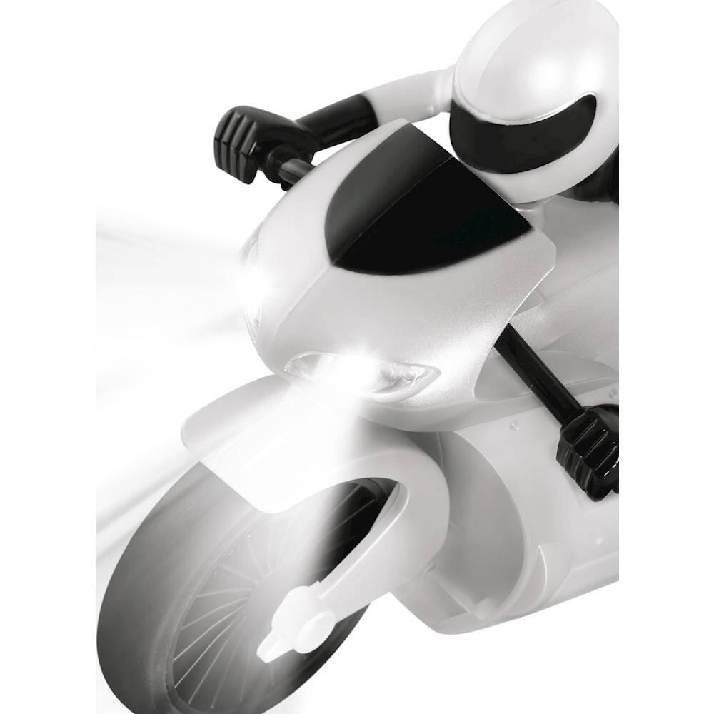 Customer Reviews: Black Series Lean Machine Racing Motorcycle White ...