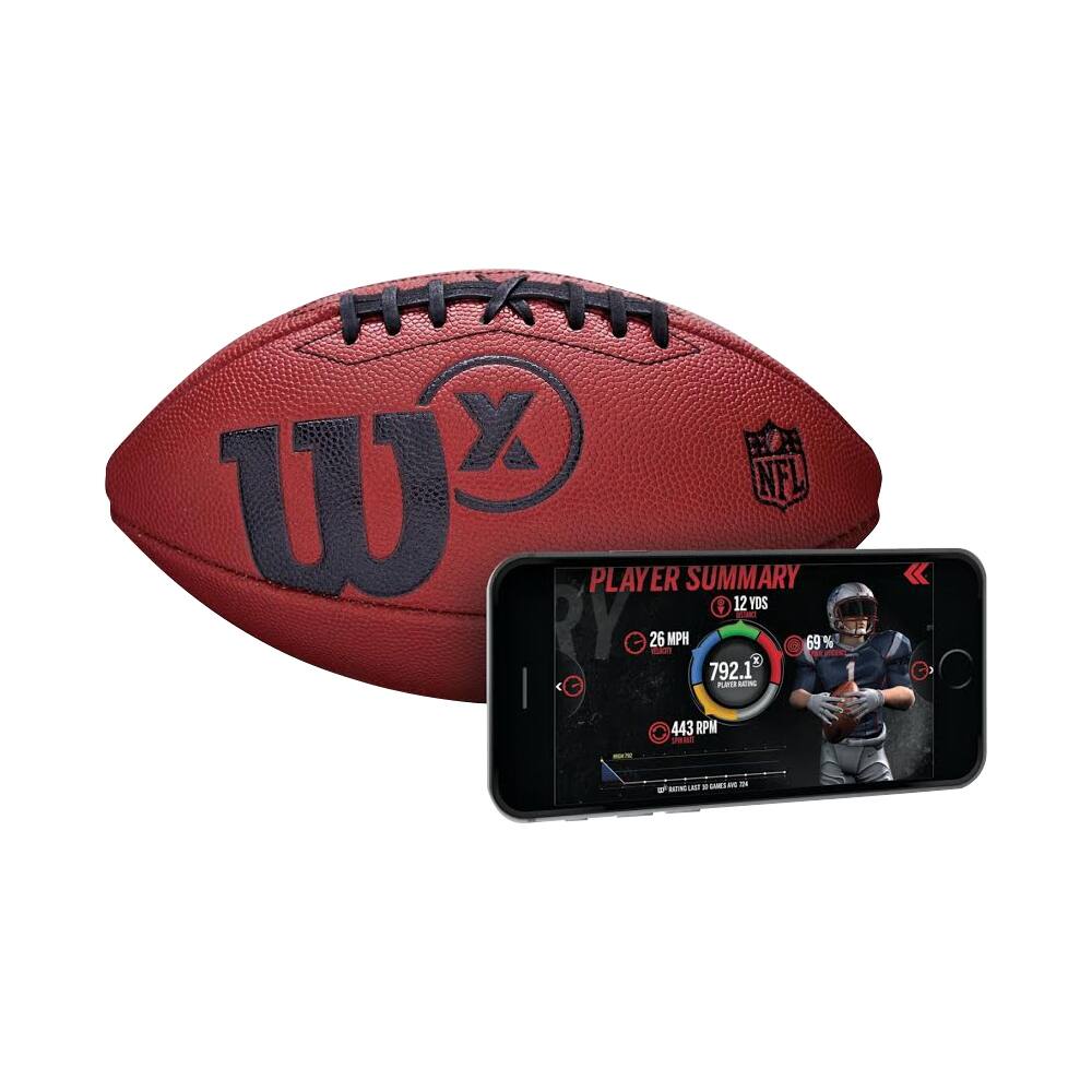 Best Buy: Wilson Sporting Goods Wilson X Connected Junior Football ...