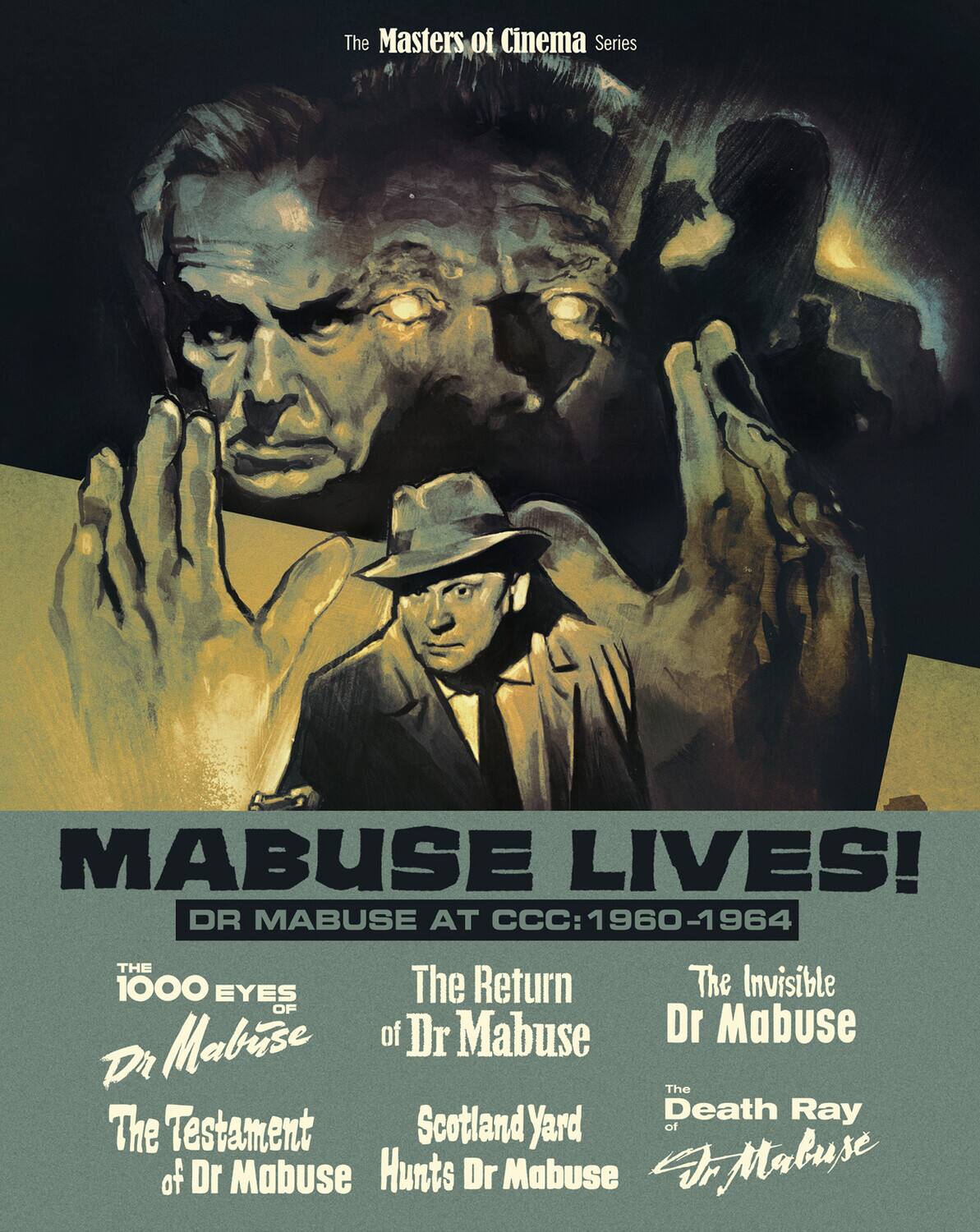 Mabuse Lives! Dr Mabuse at CCC: 1960 1964 BLU RAY - Best Buy
