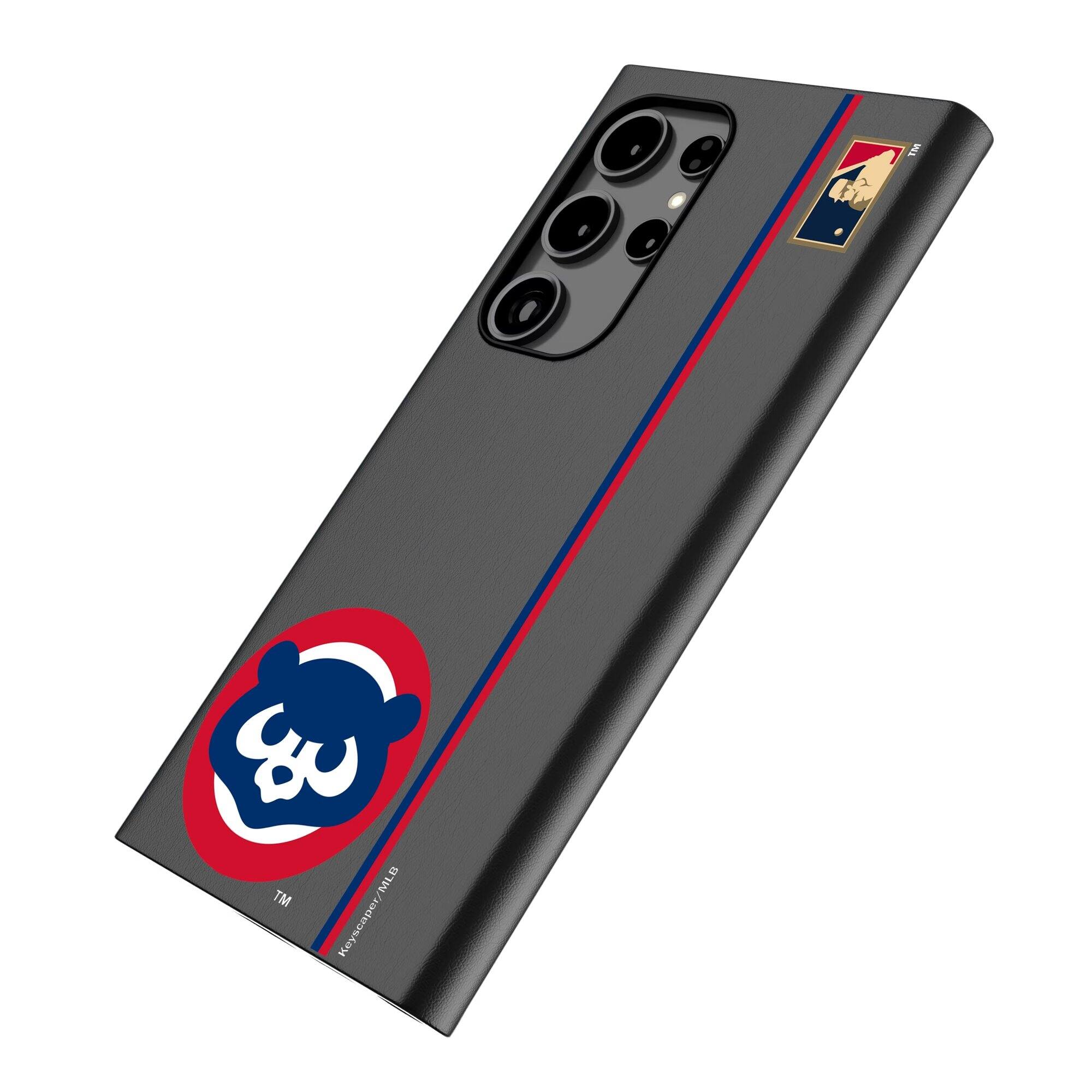 Keyscaper MLB Chicago Cubs Galaxy Magnetic Bump Case S24 Black ...