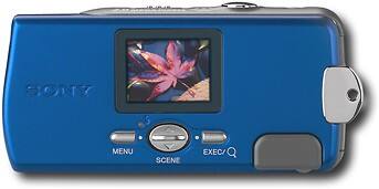 Best Buy: Sony Cyber-shot 2.0MP Digital Camera Blue DSC-U30
