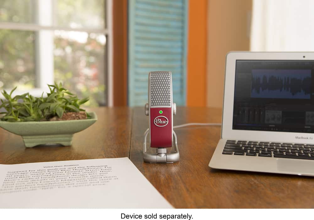 Best Buy: Blue Microphones Raspberry USB Cardioid Condenser Microphone ...