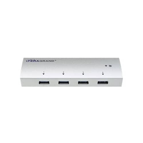 Best Buy: Tera Grand 4-Port USB 3.0 Hub Silver USB3-4PHUB-ASL