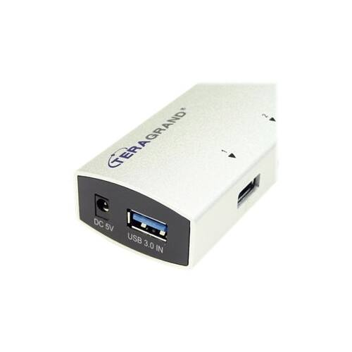 Best Buy: Tera Grand 4-Port USB 3.0 Hub Silver USB3-4PHUB-ASL