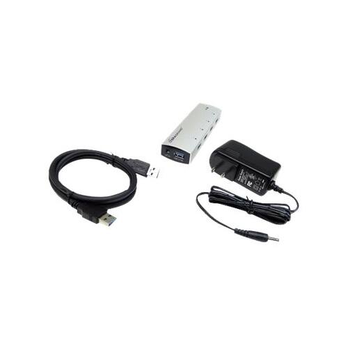 Best Buy: Tera Grand 4-Port USB 3.0 Hub Silver USB3-4PHUB-ASL
