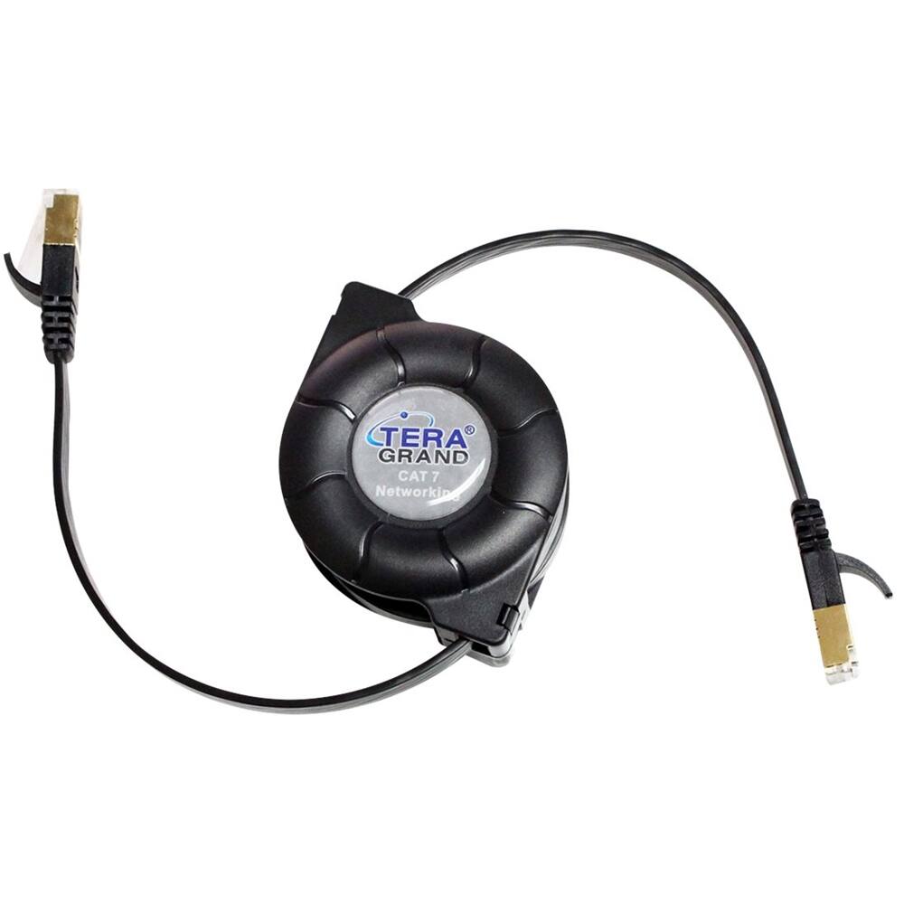 Customer Reviews: Tera Grand 4.9' RJ-45 CAT 7 Network Cable Black RETN ...