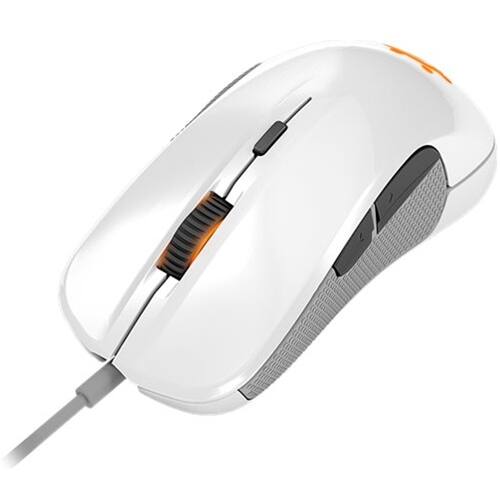 Best Buy: SteelSeries USB Optical Mouse White 62354
