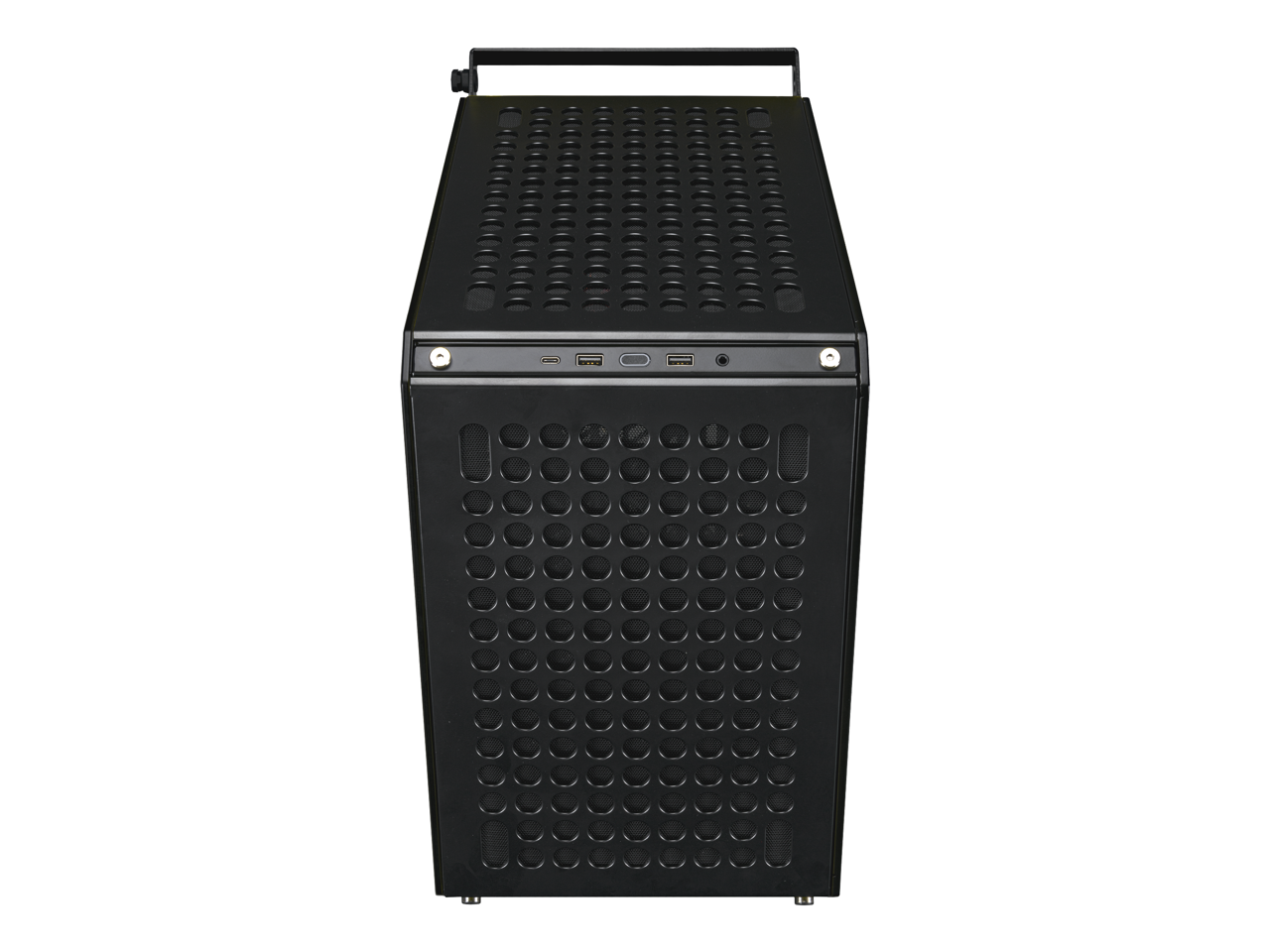 Cooler Master QUBE 500 Flatpack Black ATX Gaming Case, Tempered Glass ...