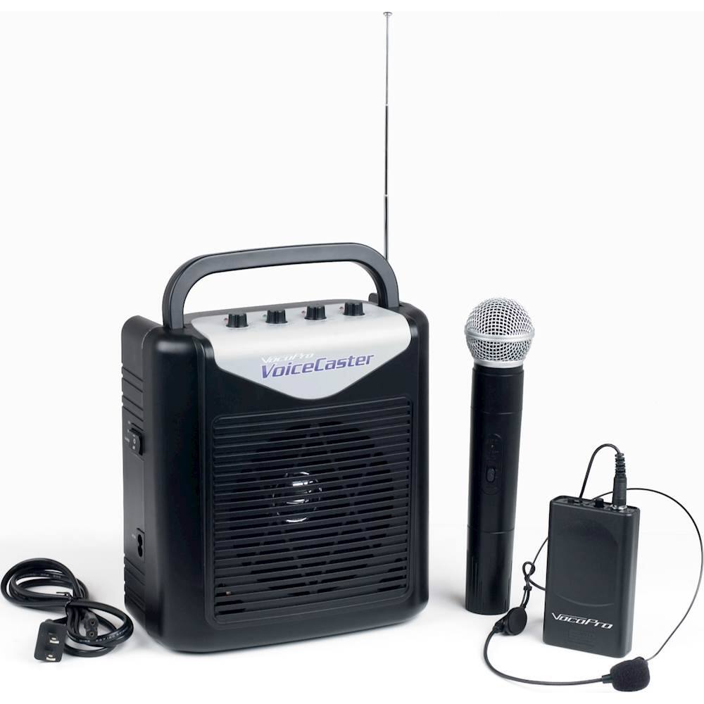 Best Buy: VocoPro VoiceCaster All-in-one Wireless PA System Black ...
