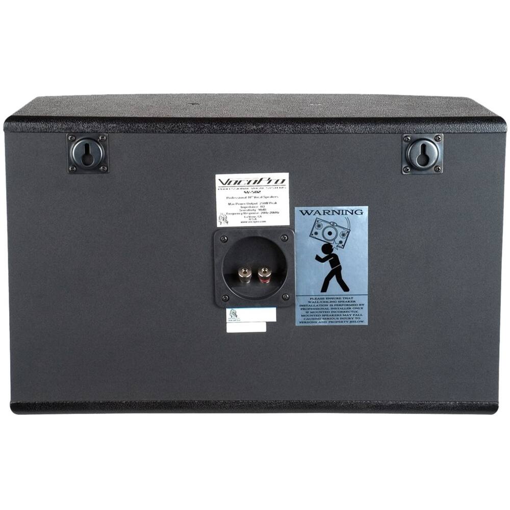 Best Buy: VocoPro 10" 250-Watt Passive 2-Way Speaker (Each) Black SV-502