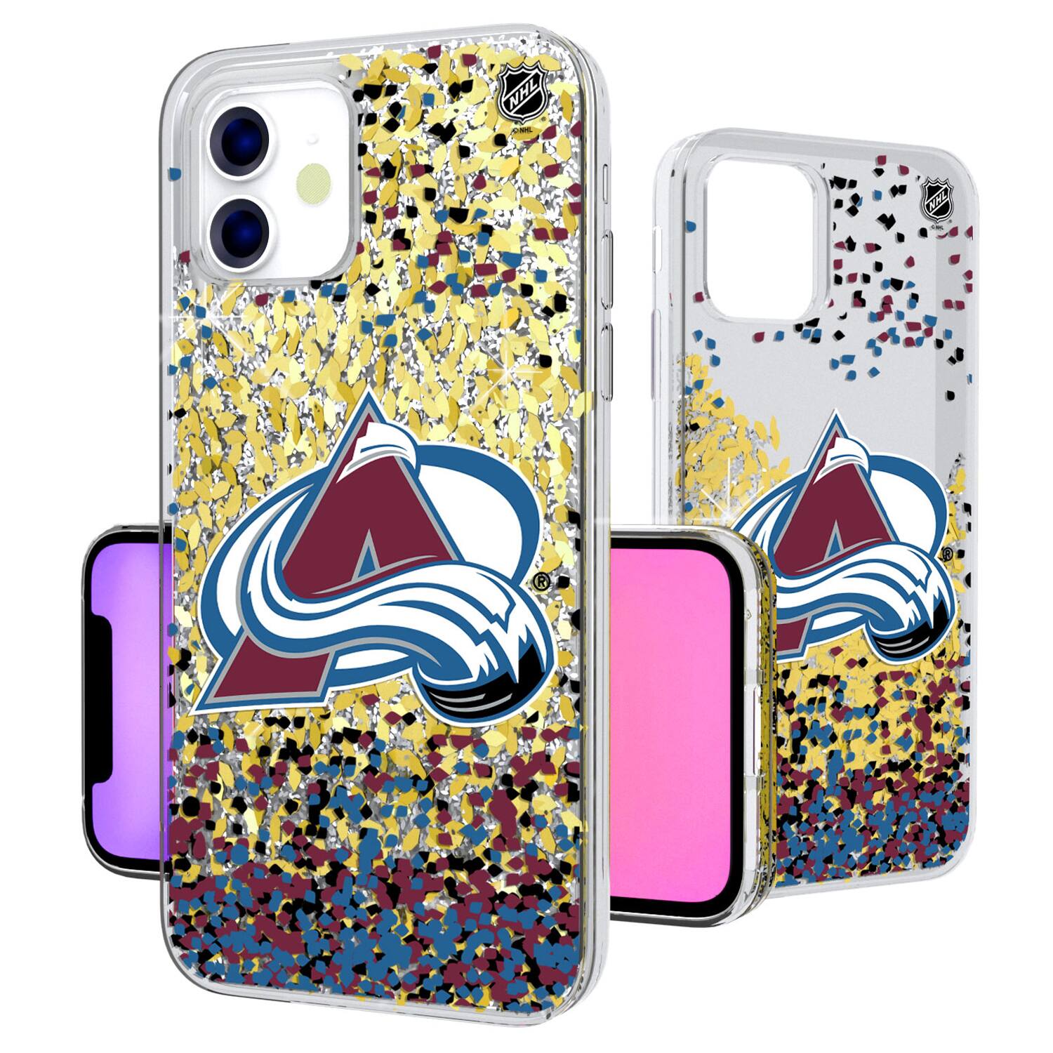 Keyscaper NHL Colorado Avalanche iPhone Confetti Glitter Case ...