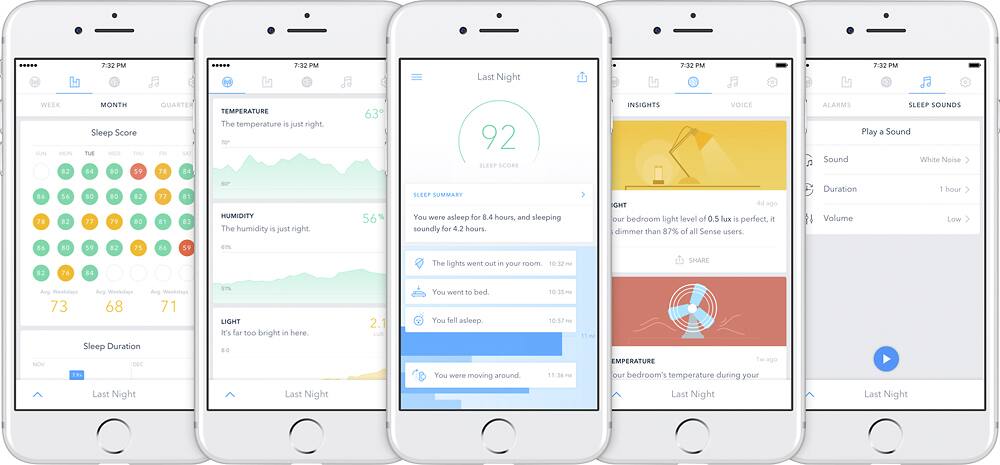 Best Buy: hello Sense Sleep Tracker Cotton 900-00110-01
