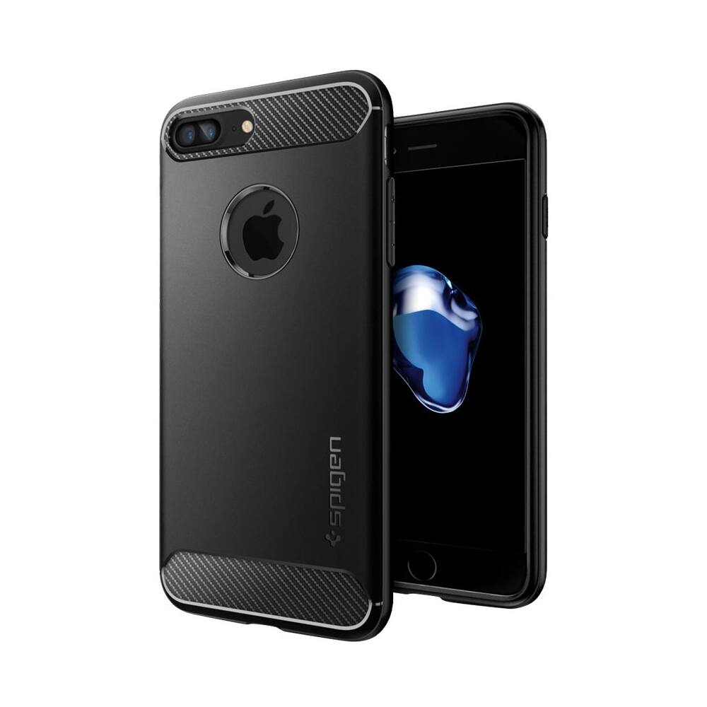 Best Buy: Spigen Rugged Armor Case for Apple® iPhone® 7 Plus Black ...