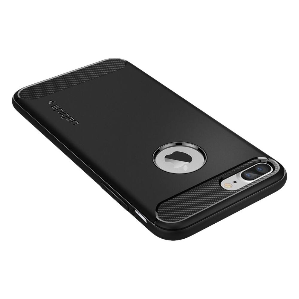 Best Buy: Spigen Rugged Armor Case for Apple® iPhone® 7 Plus Black ...