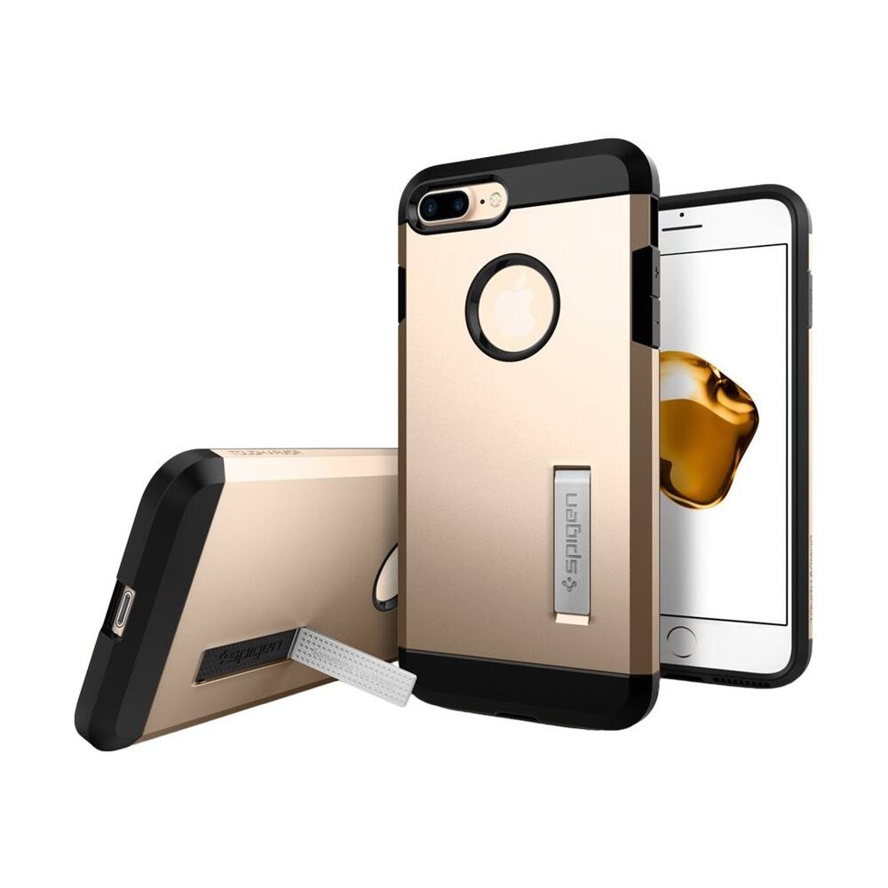 Best Buy: Spigen Tough Armor Case for Apple® iPhone® 7 Plus Champagne ...
