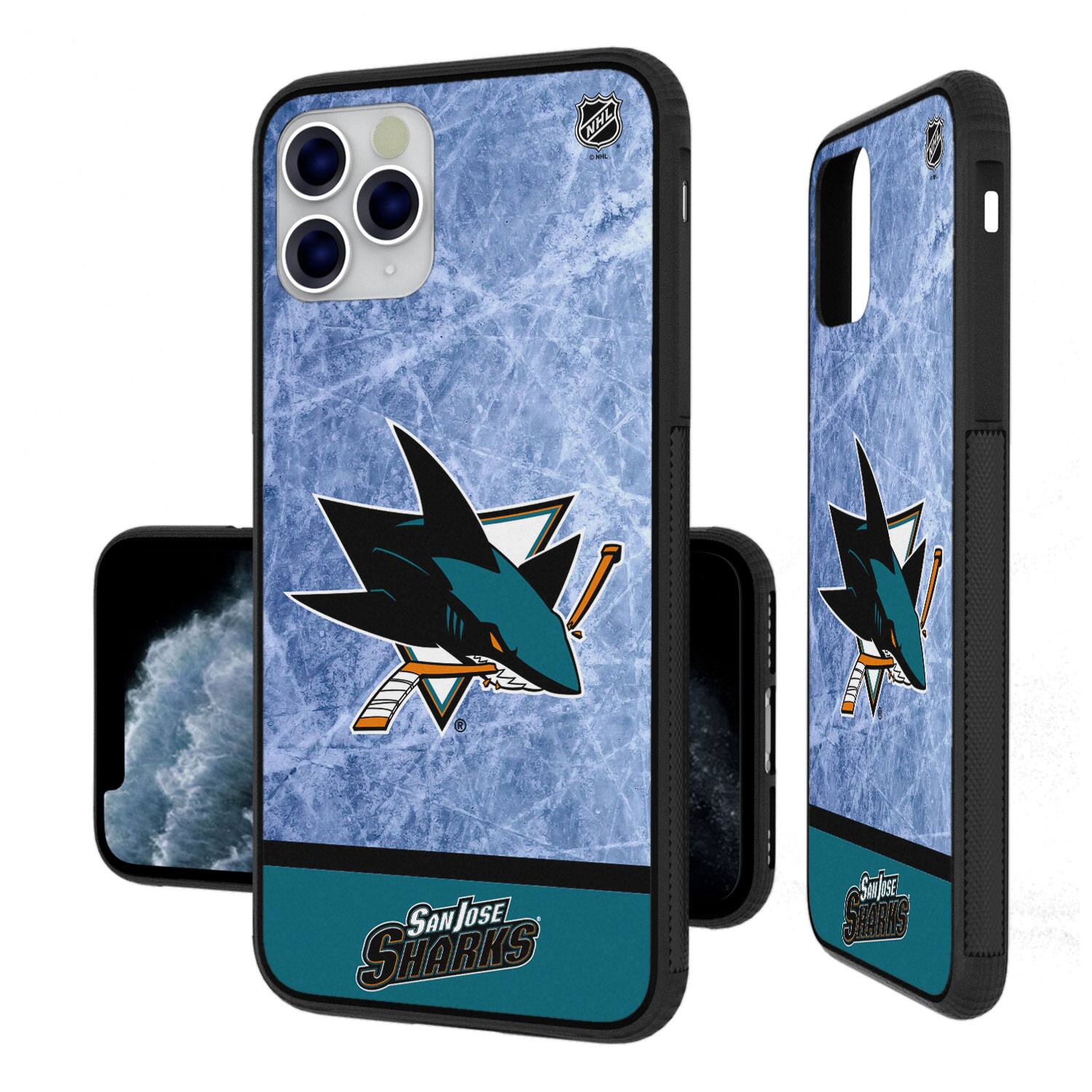 Keyscaper NHL San Jose Sharks iPhone Bump Ice Design Case 16 Plus ...