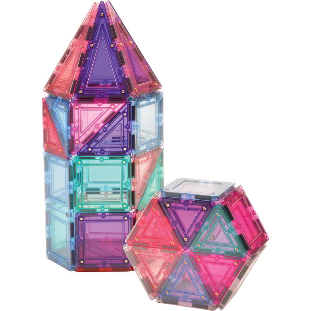 Best Buy: MagWorld Pastel Magnetic Building Tiles Set Multi Colored MWP060