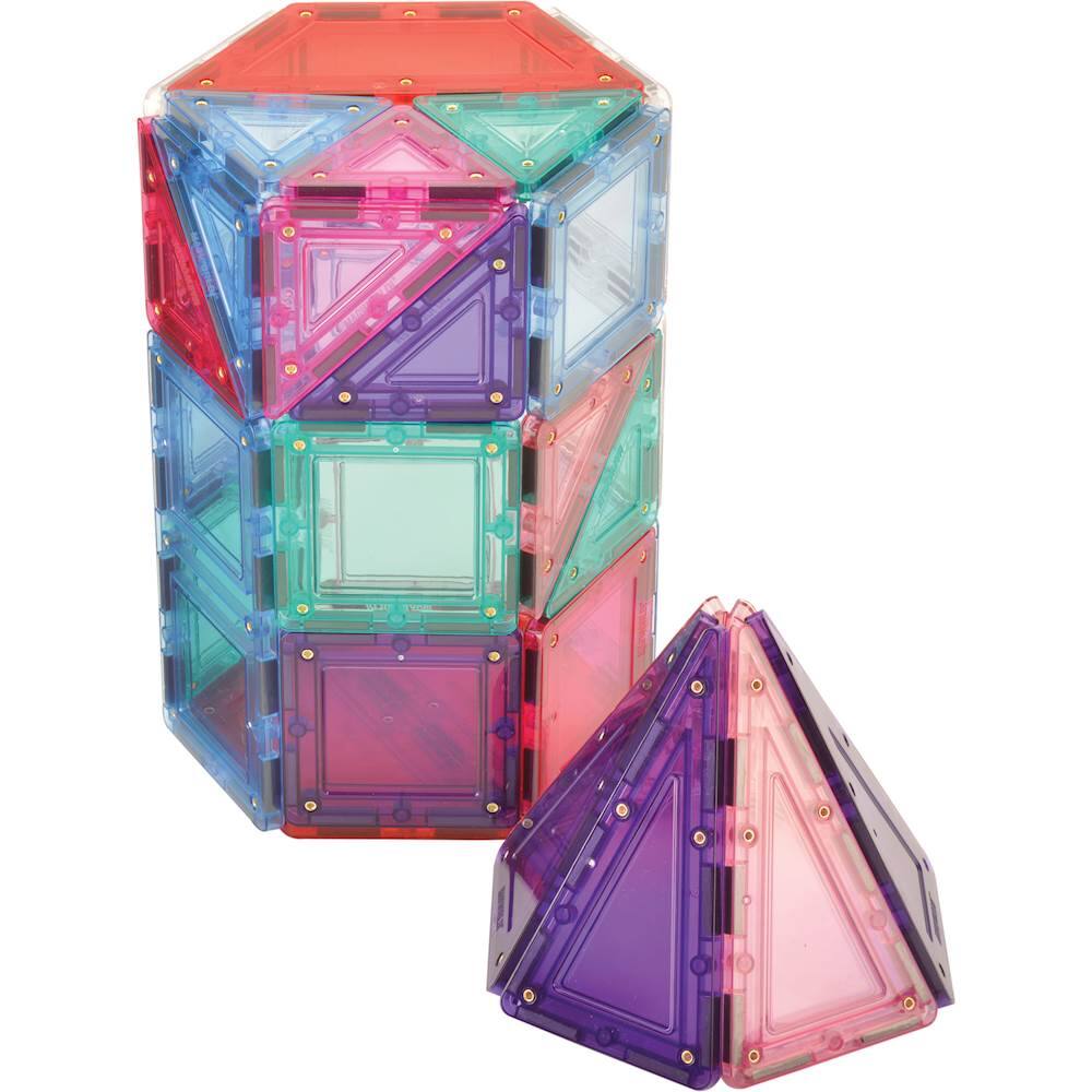 Best Buy: MagWorld Pastel Magnetic Building Tiles Set Multi Colored MWP060