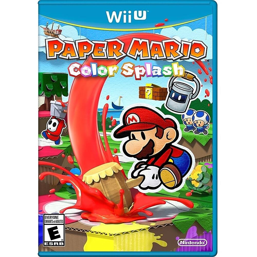Customer Reviews: Pre-Owned Paper Mario: Color Splash Nintendo Wii U ...