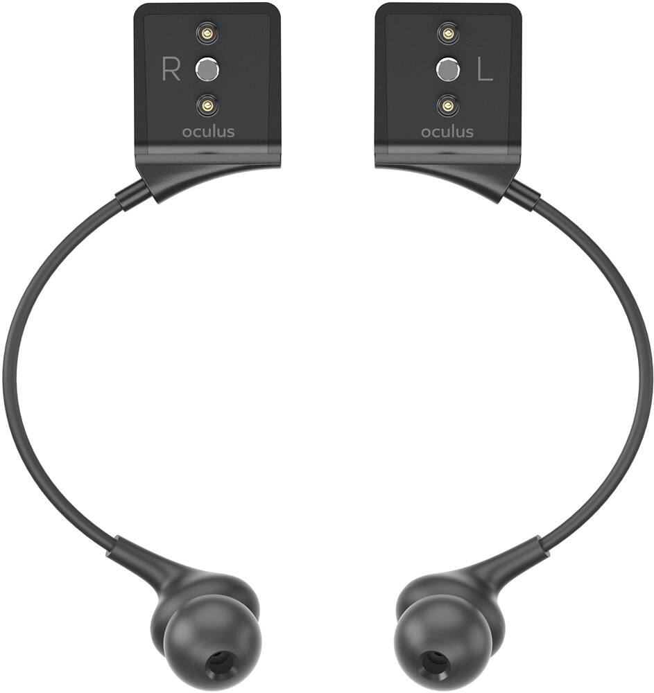 Best Buy: Oculus Earphones for Rift Virtual Reality Headset Black 301 ...