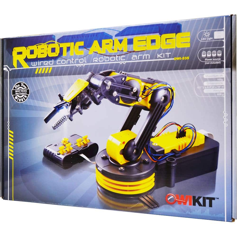 Best Buy: OWI Robotic Arm Edge Kit Yellow OWI-535