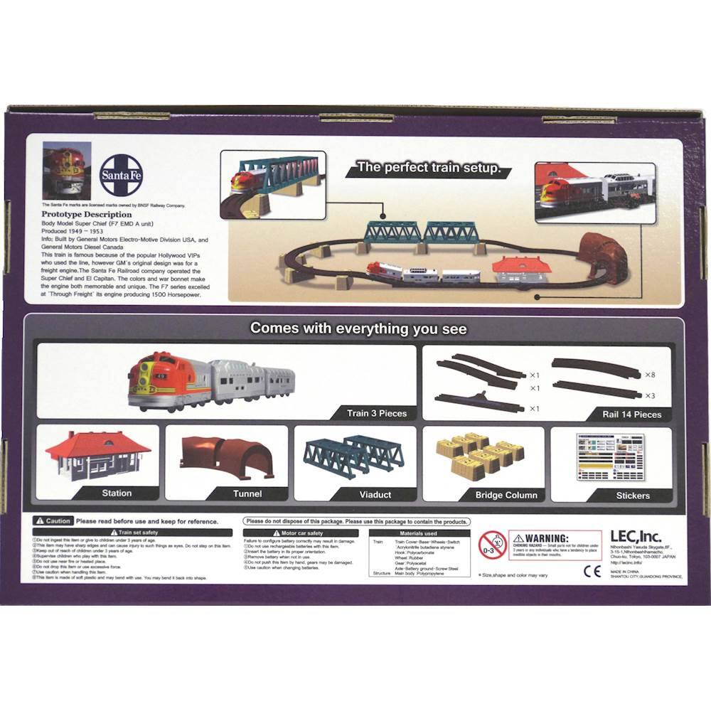 Best Buy: LEC USA Train Series Collectors Edition Santa Fe SuperChief ...