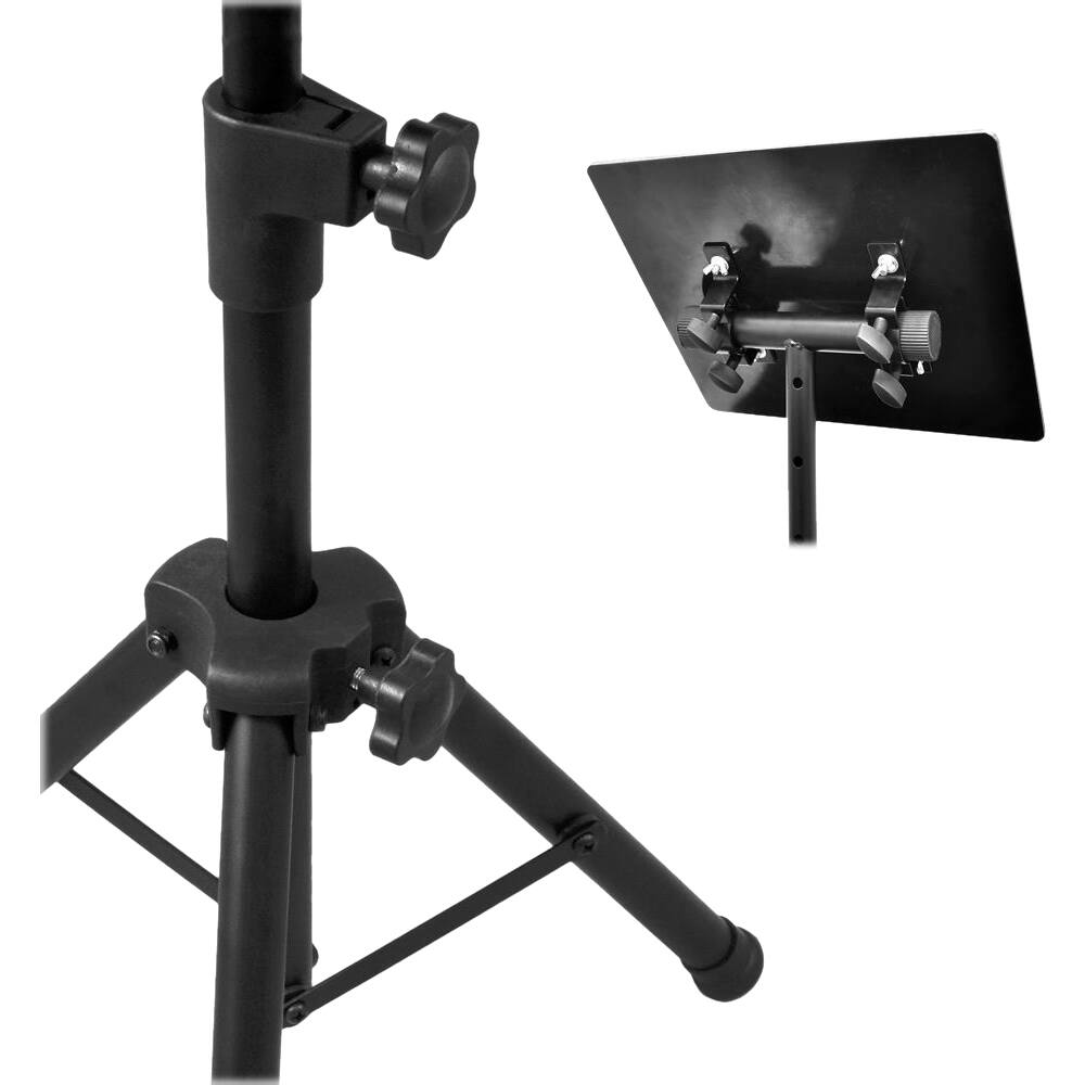 Pyle Adjustable Laptop Stand Glossy Black PLPTS2 - Best Buy