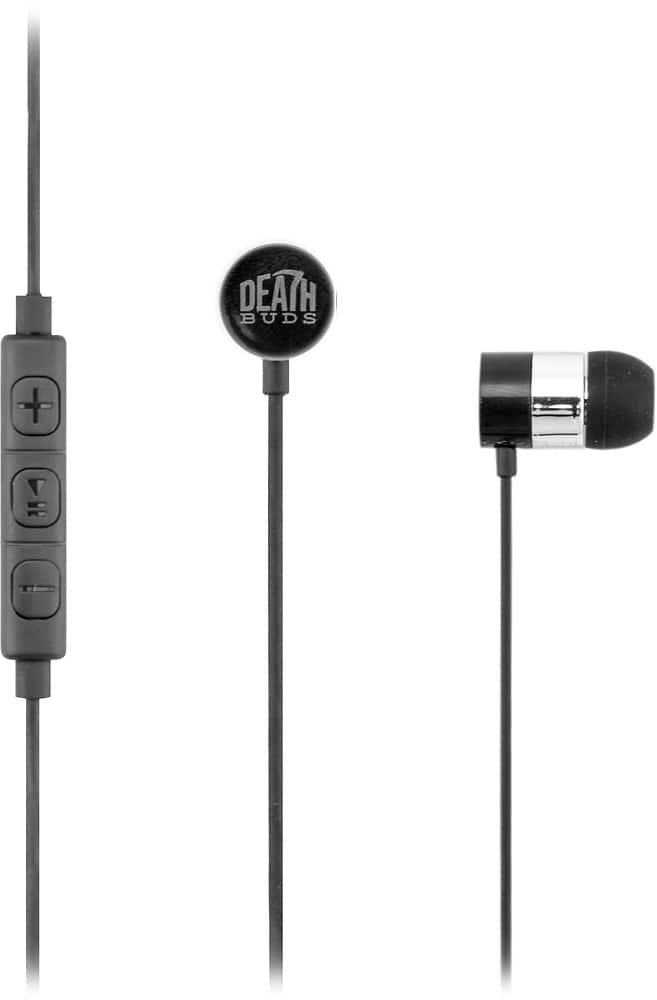 Best Buy: Death Lens Death Buds In-Ear Headphones Black DLDBUD