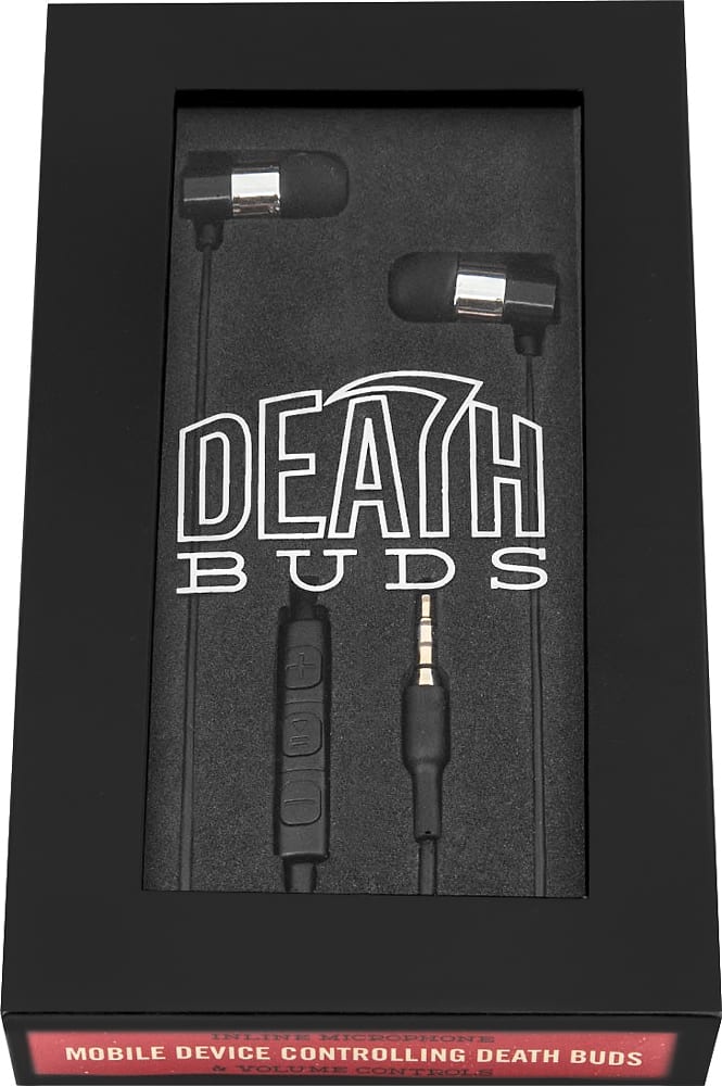 Best Buy: Death Lens Death Buds In-Ear Headphones Black DLDBUD