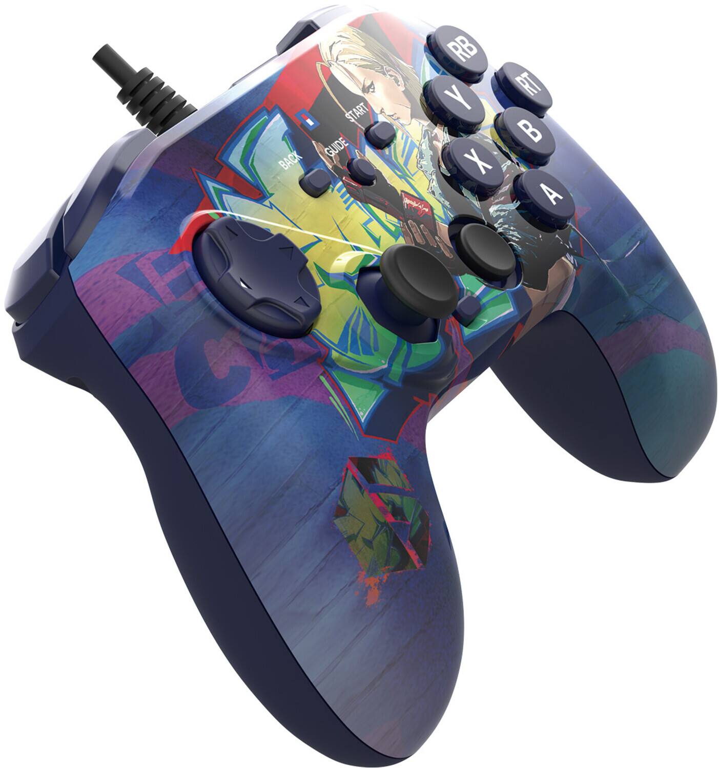 Wired Controller HORI Fighting Commander OCTA Street Fighter 6 Cammy ...