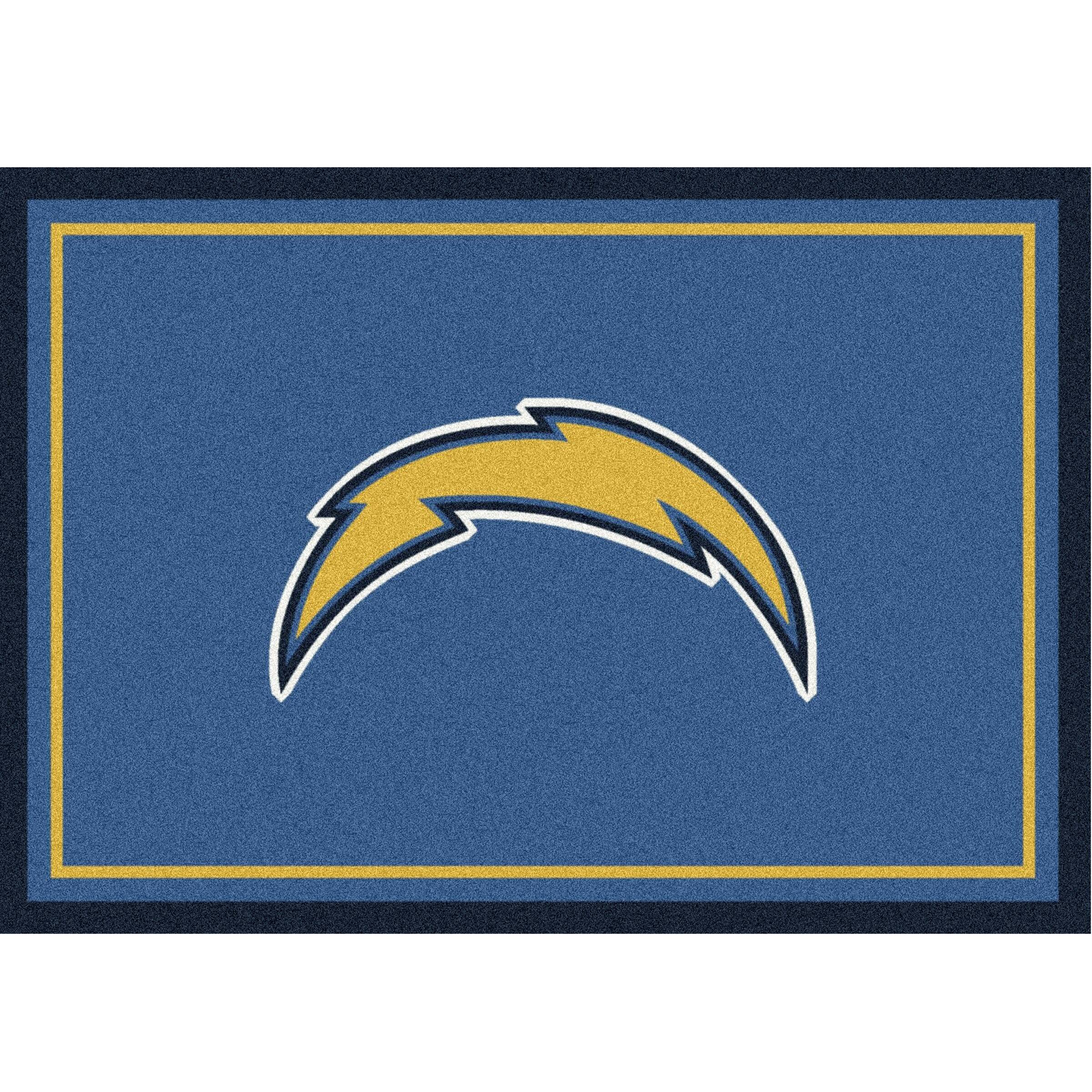 Imperial Los Angeles Chargers 5'4'' x 7'8'' Spirit Rug Black 3533005 ...