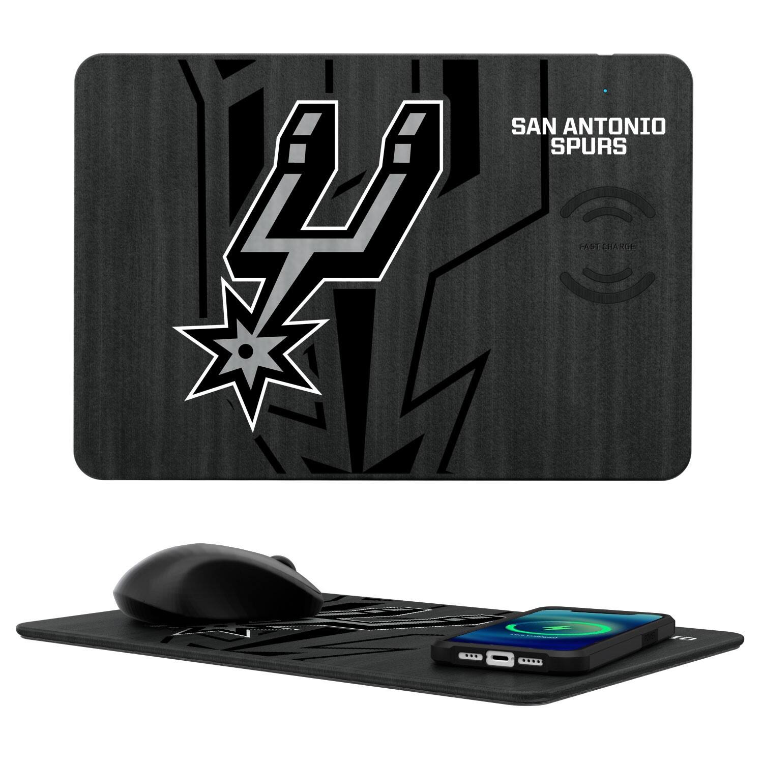 Keyscaper - San Antonio Spurs Wireless Charger & Pad - Multicolor ...
