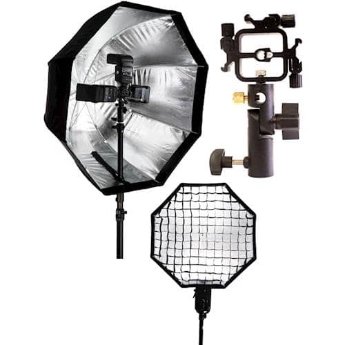 Best Buy: Pictools Speedlite Lighting Kit with 31" Octabox and Stand ...